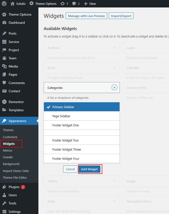 Website Layout | Solutic Documentation